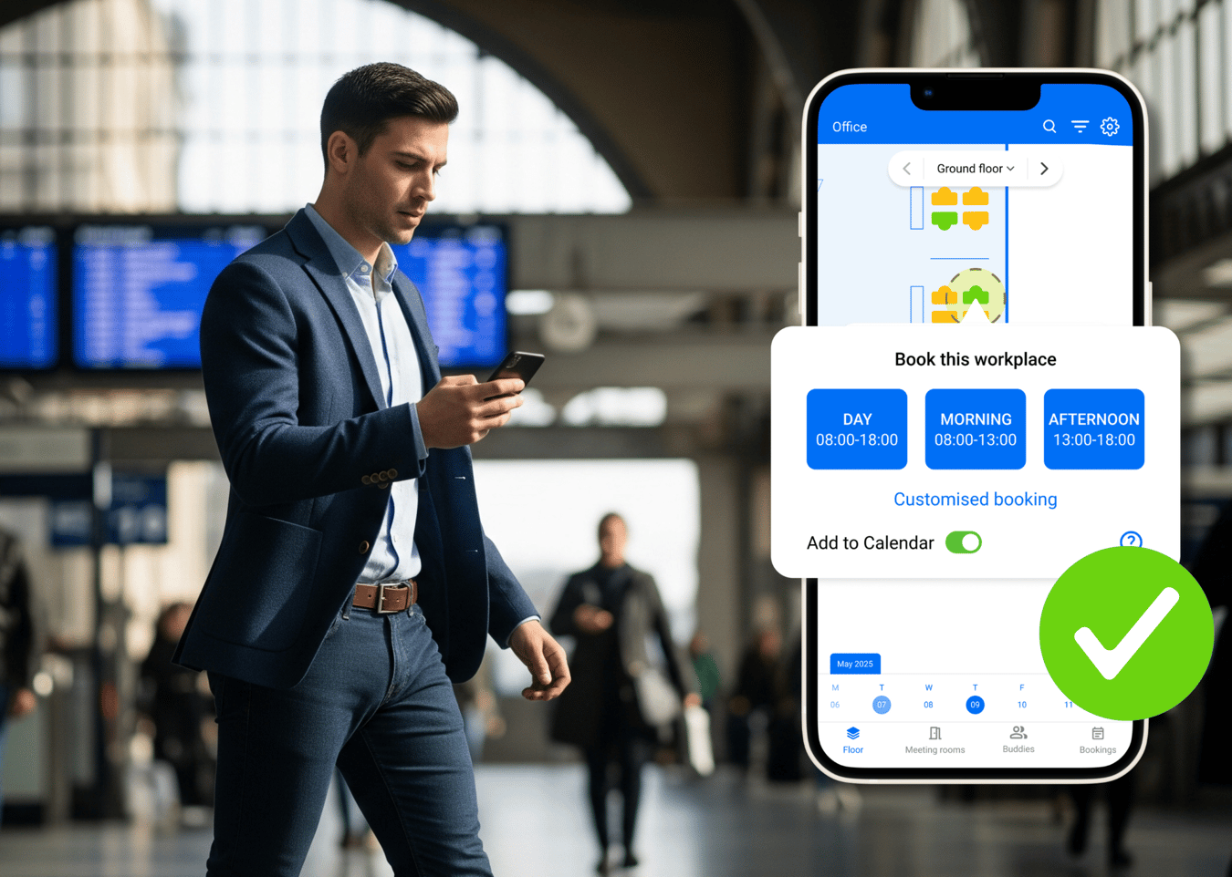 Always Free | Desk sharing app | Flexwhere